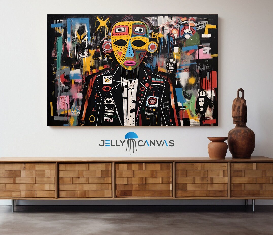 Basquiat, Jean-michel Basquiat Style, Abstract Art, Geometric Art, Neo-expressionism, Modern ...