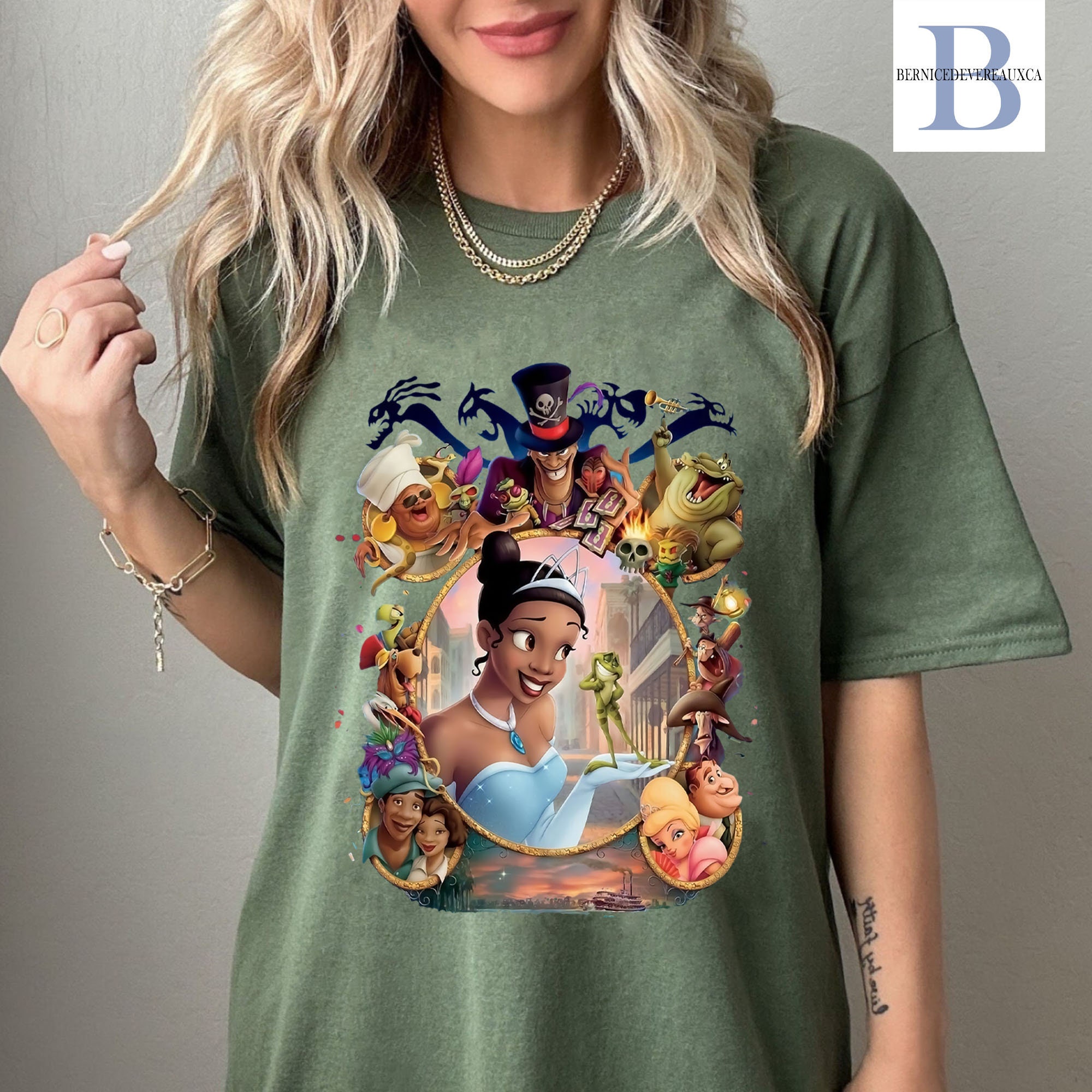 Princess Tiana Shirt, Disney Tiana Shirt, Princess and Frog Tee, Disney ...