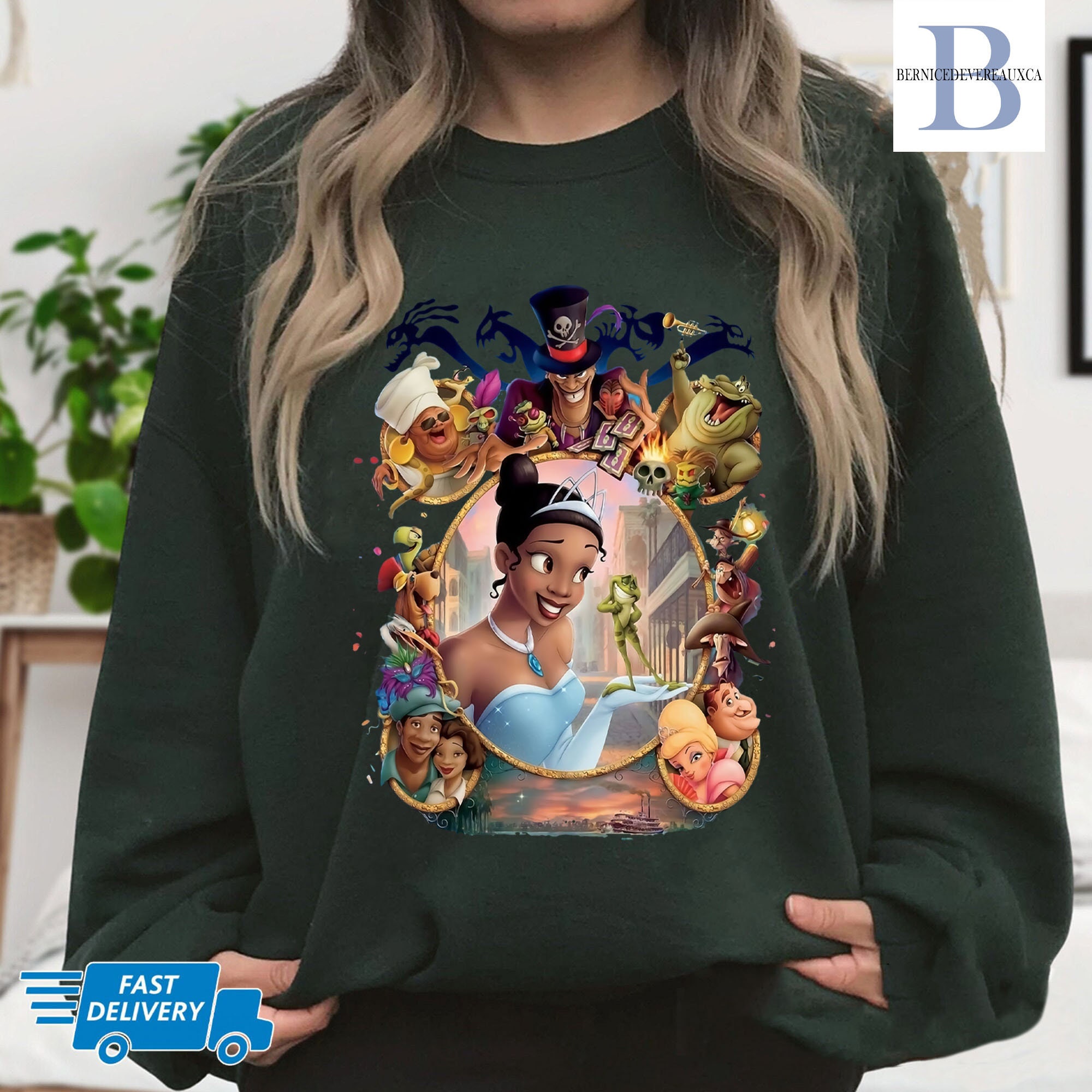 Princess Tiana Shirt, Disney Tiana Shirt, Princess and Frog Tee, Disney ...