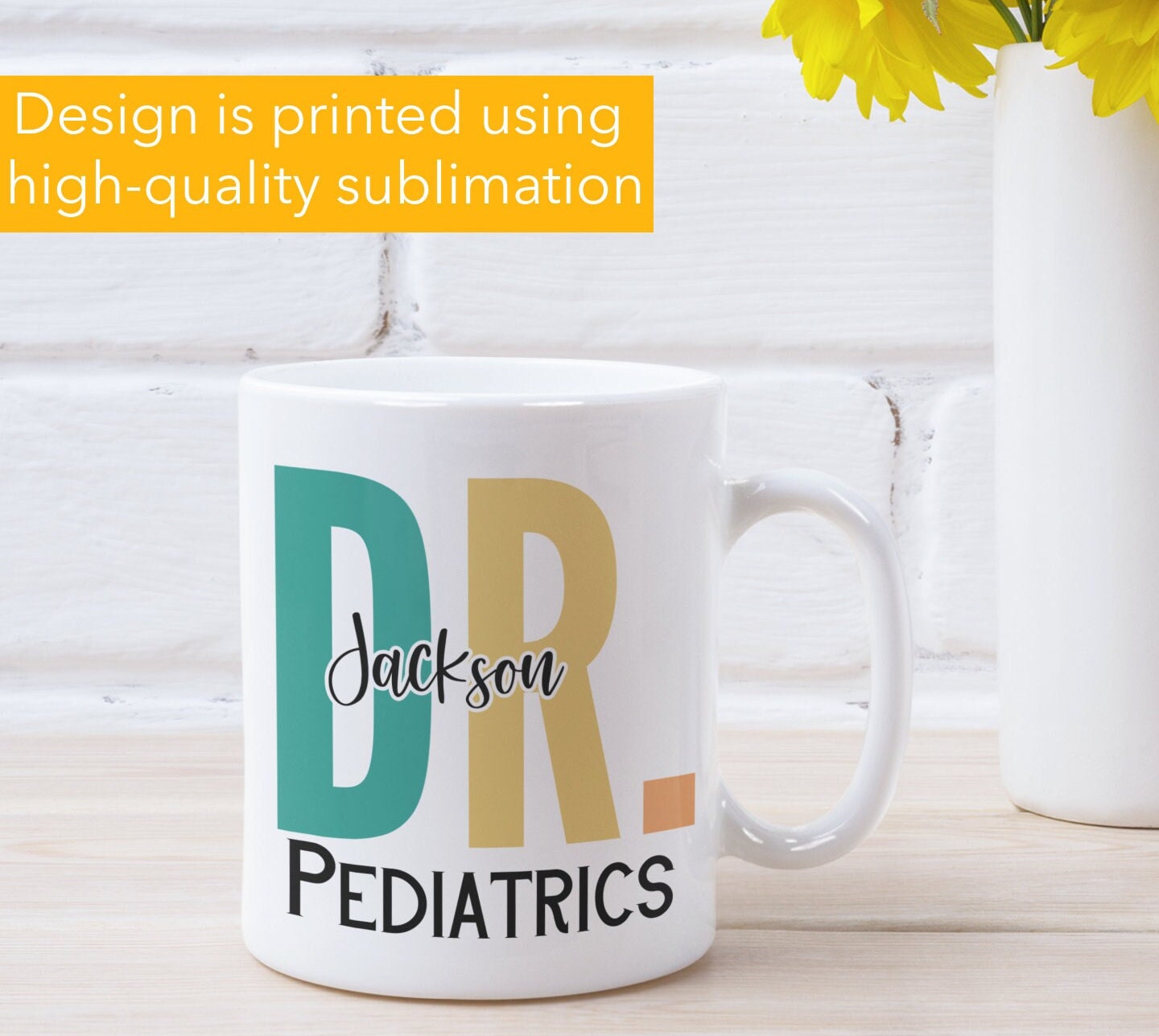 Personalized Doctor Mug, Pediatrics Dr Gifts, Gifts for Doctor, Gift ...