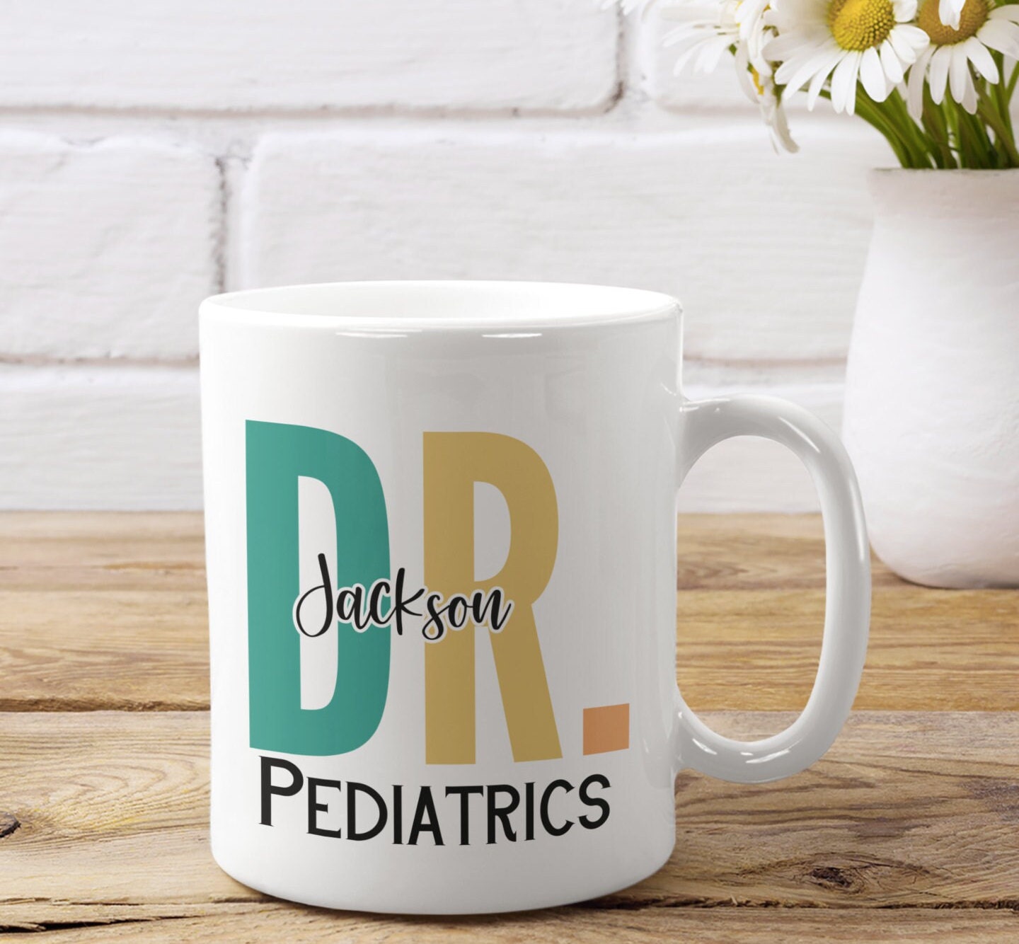 Personalized Doctor Mug, Pediatrics Dr Gifts, Gifts for Doctor, Gift ...