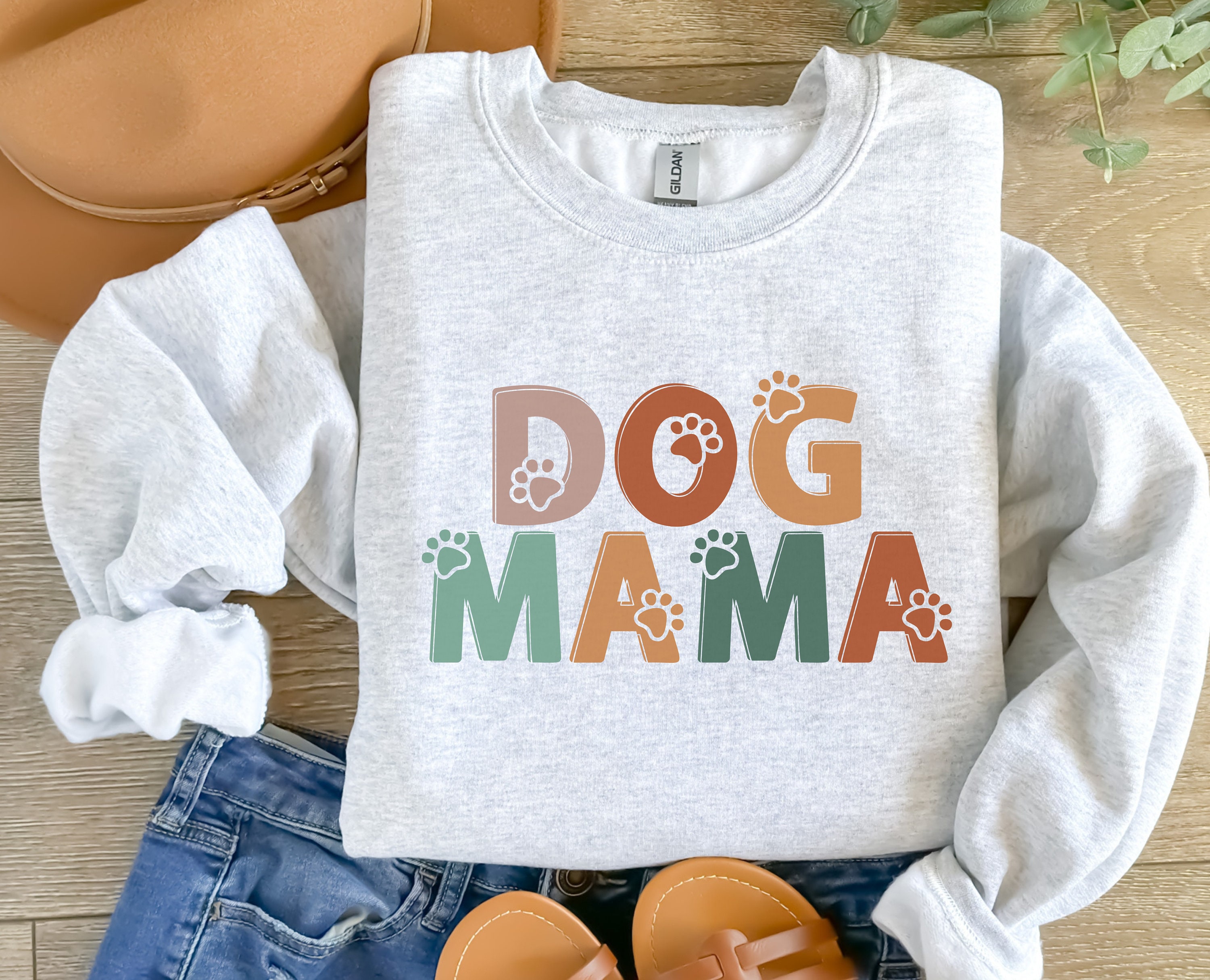 Dog Mama Sweatshirt, Fur Mama, Dog Mom Shirt, Cat Mama, Dog Mom ...