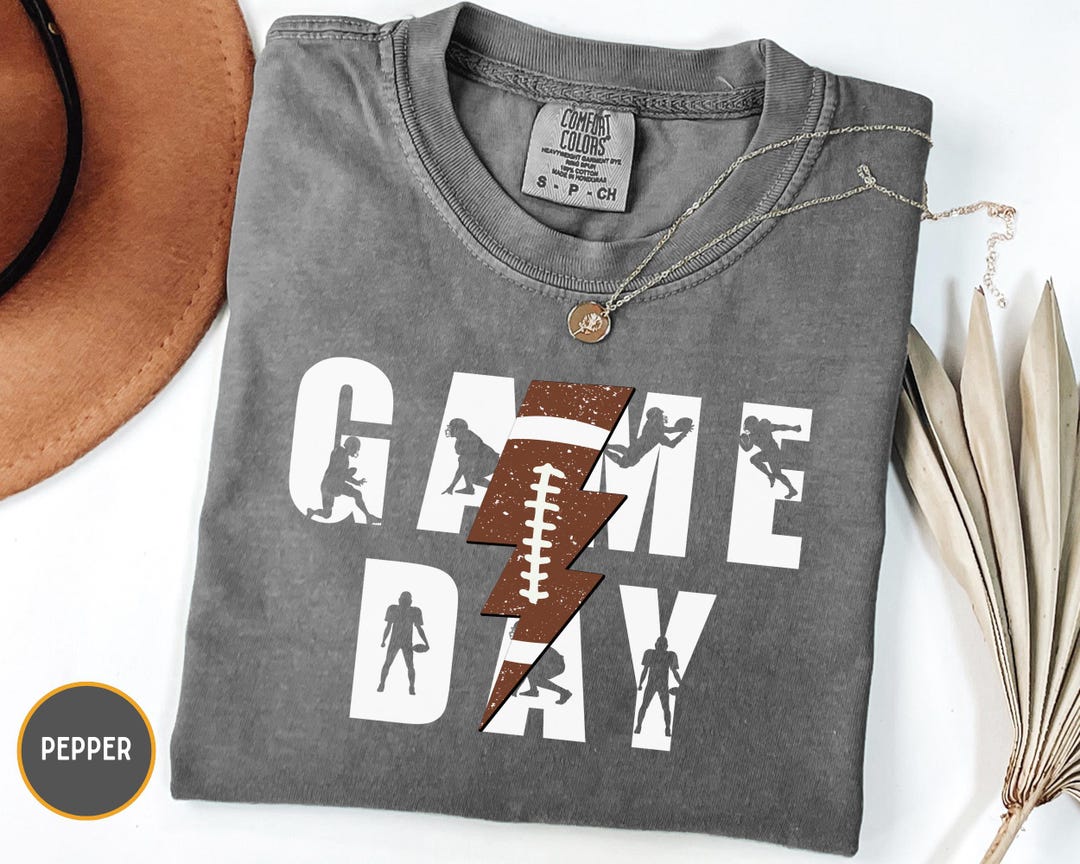 Game Day Football Shirt, Family Football Tee,touchdown Season, Cute ...