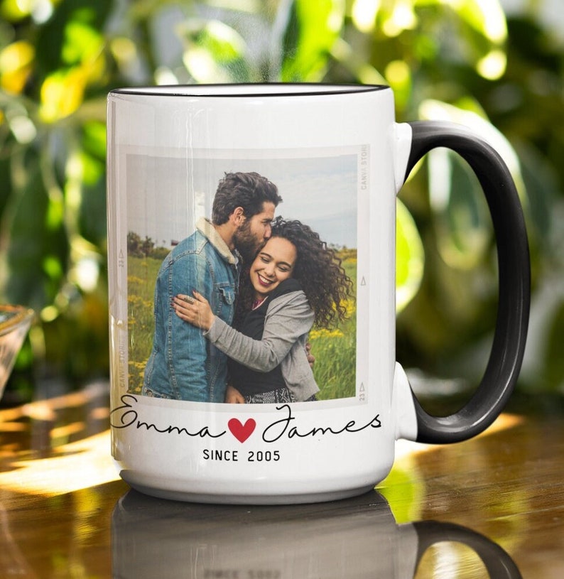 Custom Photo Mug Boyfriend Valentines Day Gift for Him Funny - Etsy