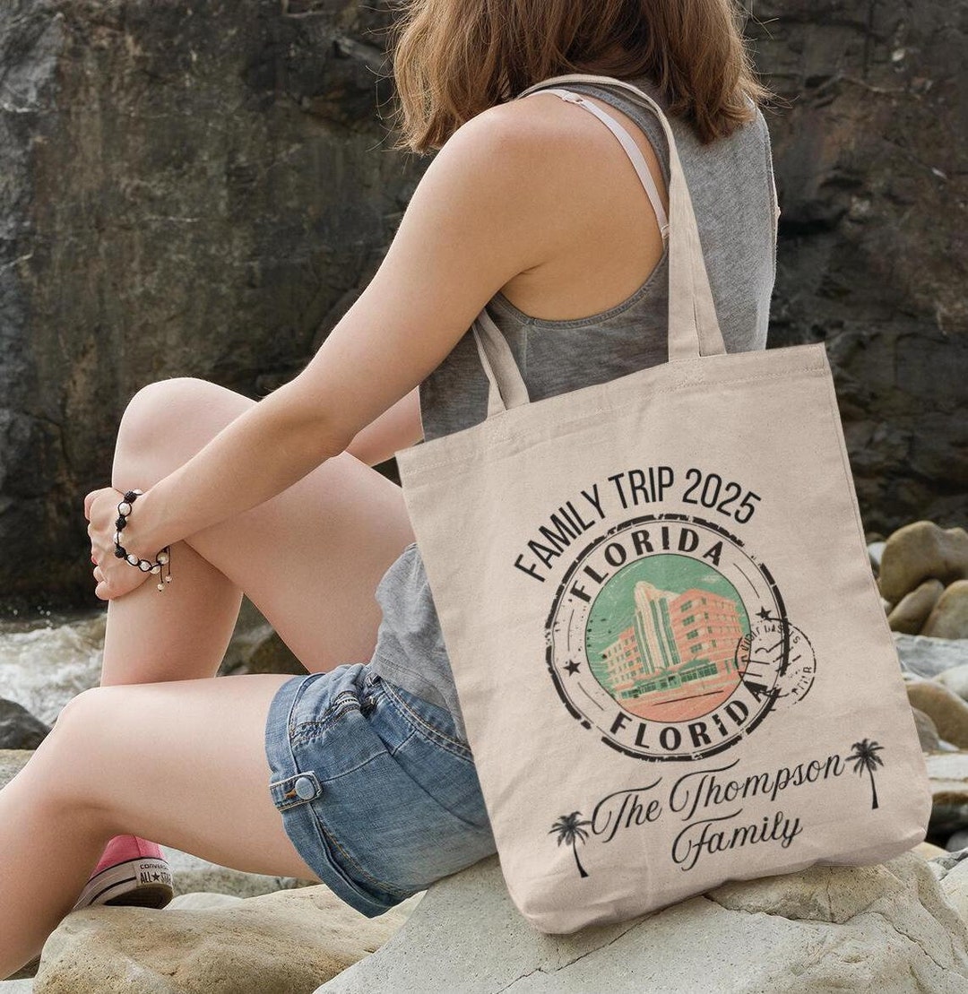 Custom Family Vacation Bag 2025, 2025 Family Trip Tote Bag, Family Trip ...