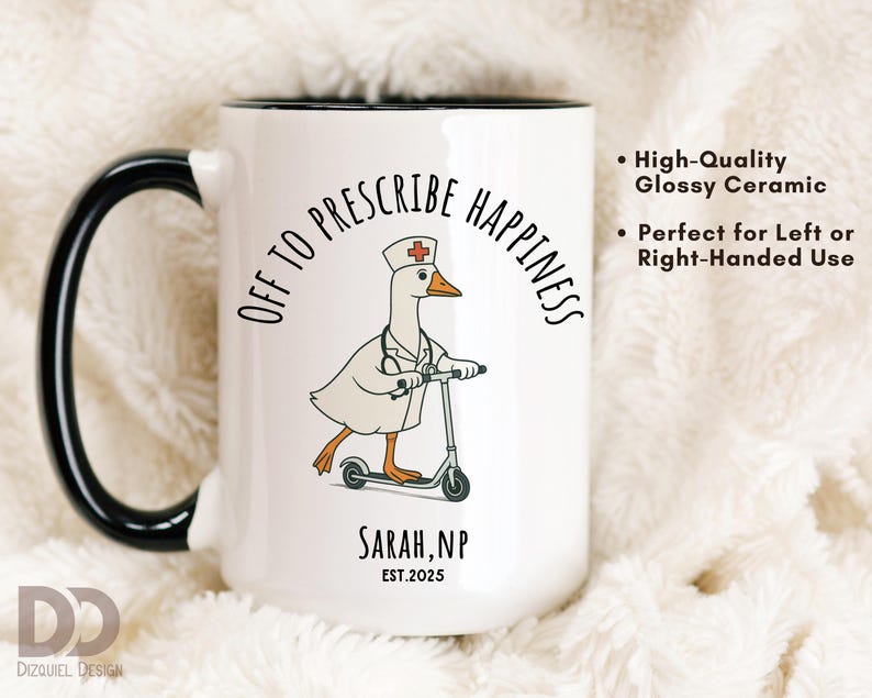 Silly Goose Nurse Practitioner Mug, Funny NP Graduation Gift, off to ...