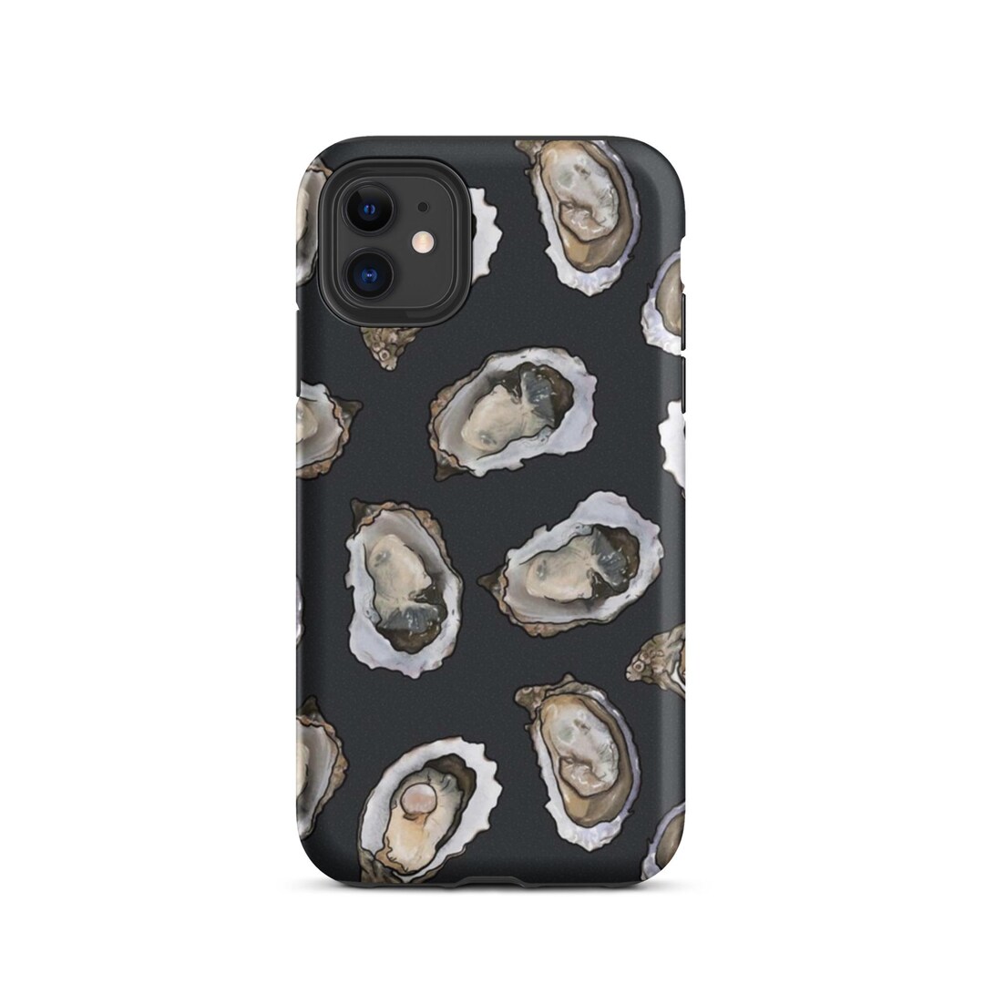 Oysters and Pearls in Charcoal iPhone Tough Case Protective Phone - Etsy