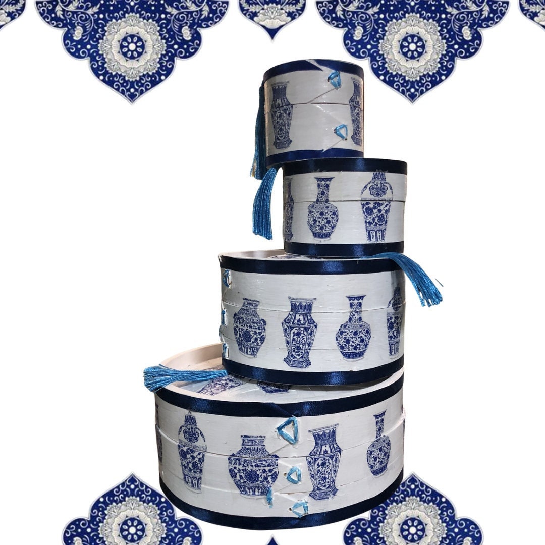Chinese Vase - Traditional Bamboo Dim Sum Steamer Gift Box - Etsy