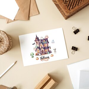 Cute Halloween Clipart Bundle - 46 PNG High Quality Images, Ghosts ...