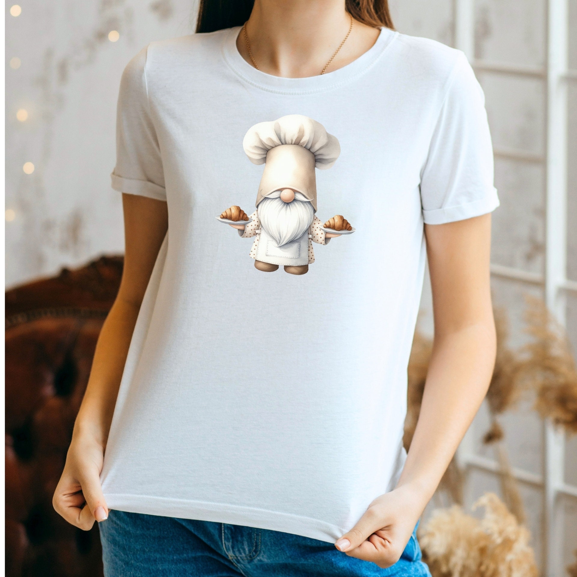 Chef Gnome Clipart Bundle, Gnome Clipart, Cooking Gnome, Gnome PNG ...