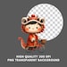 Cute Chinese New Year Watercolor Clipart, Cute Chinese Dragon PNG, for ...