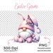 Watercolor Easter Gnome Clipart Bundle, Garden Clipart, Spring Gnome ...