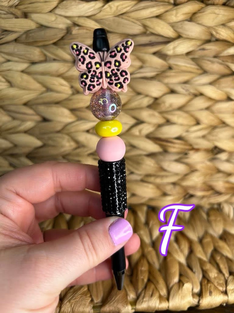 Hand Beaded Pen (animal Pens) You Choose One - Etsy