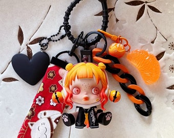 Handmade Skullpanda Keychain - Etsy