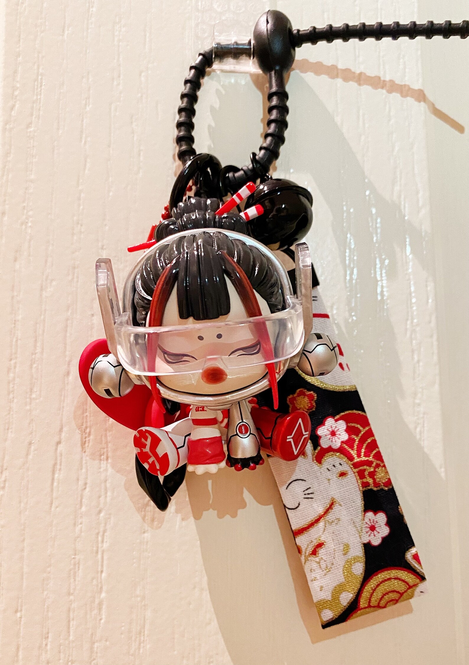 Handmade Skullpanda Keychain - Etsy