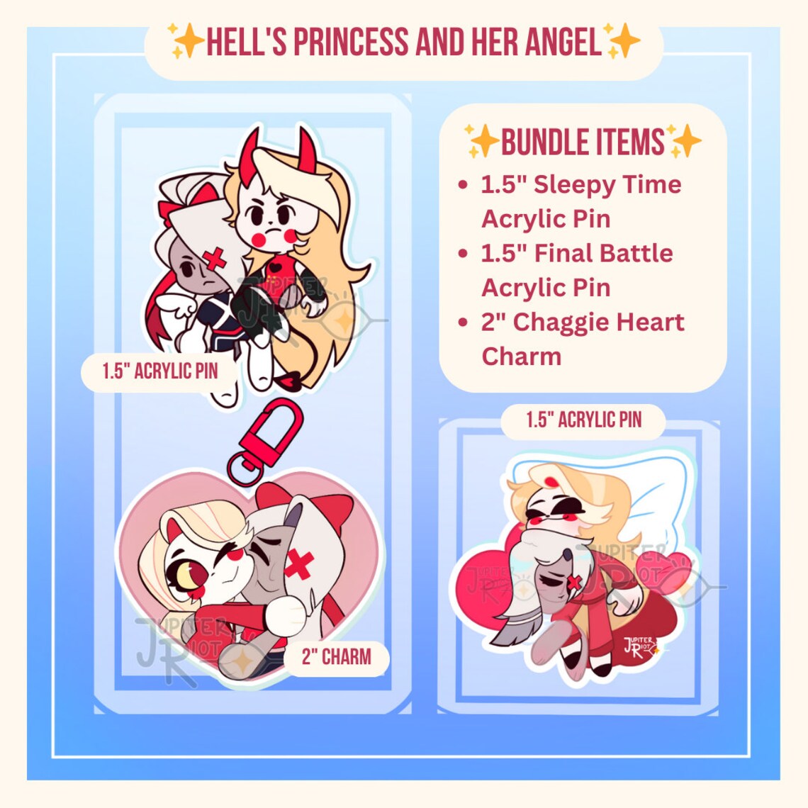 Hell's Princess and Her Angle - Etsy