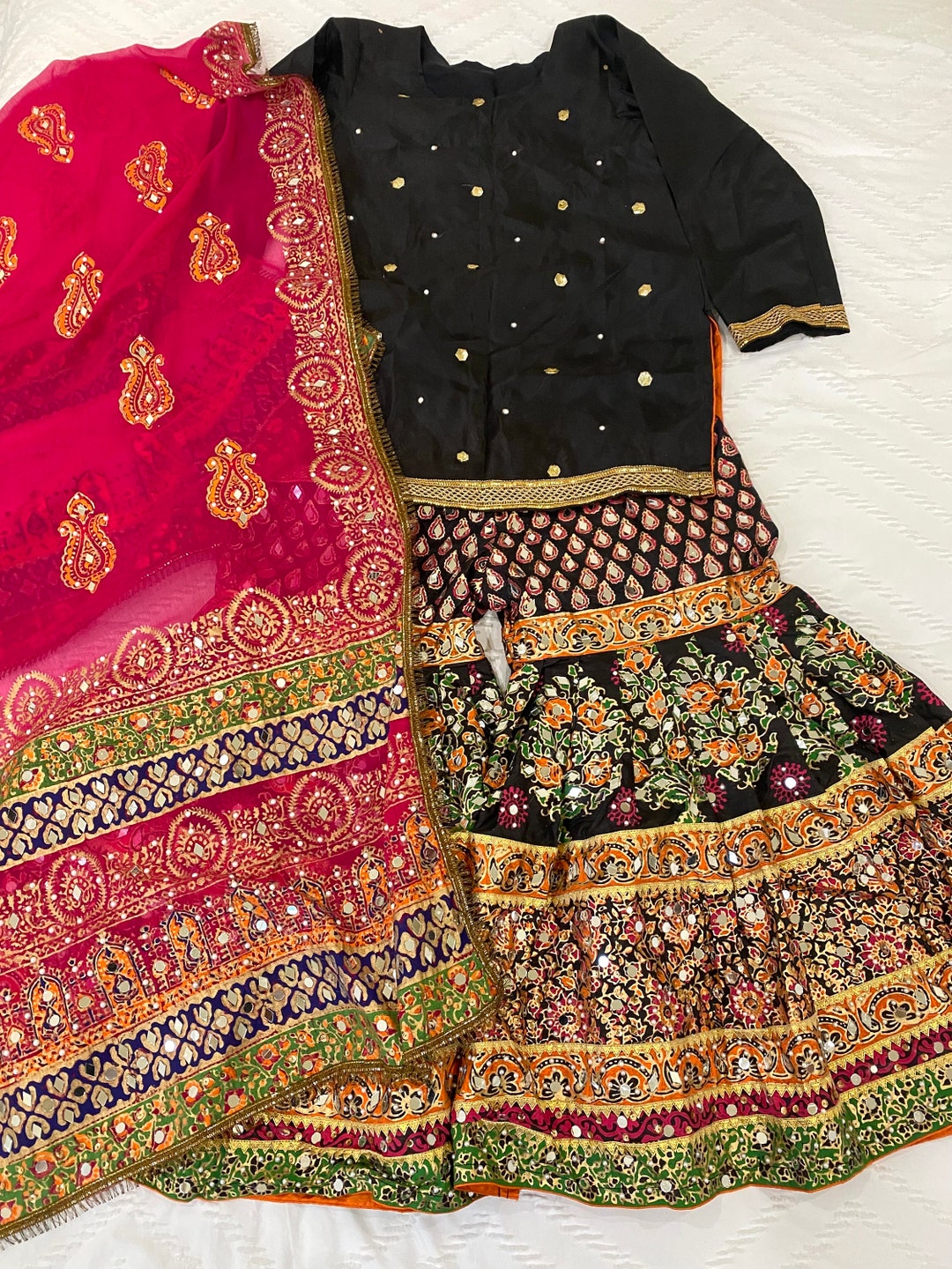 Pakistani Ghagra Suit - Etsy