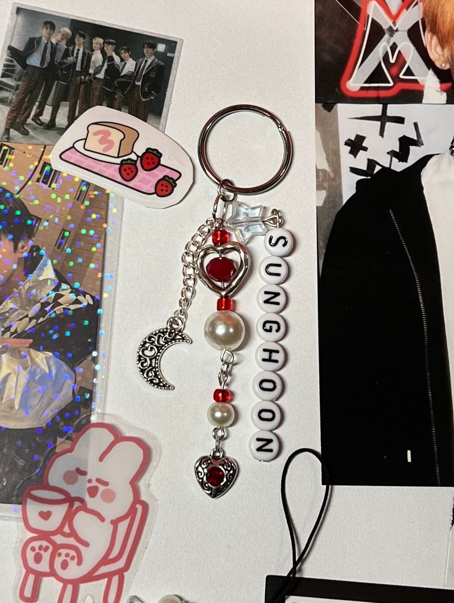 Kpop Keychain Enhypen Personalized Member - Etsy