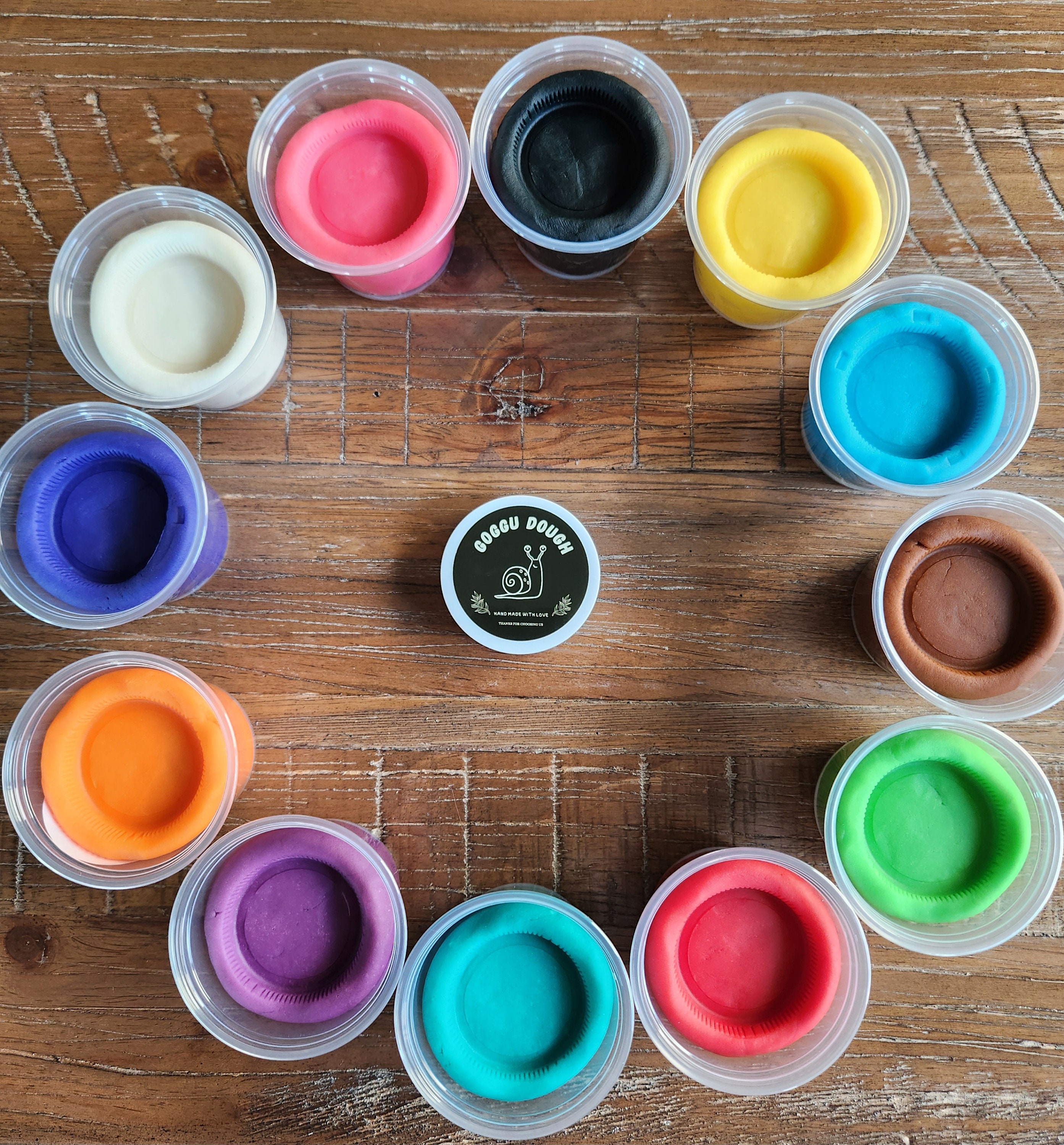 Handmade, Sensory Play, Play Dough 5 Oz, Rainbow, Nontoxic, Scented ...