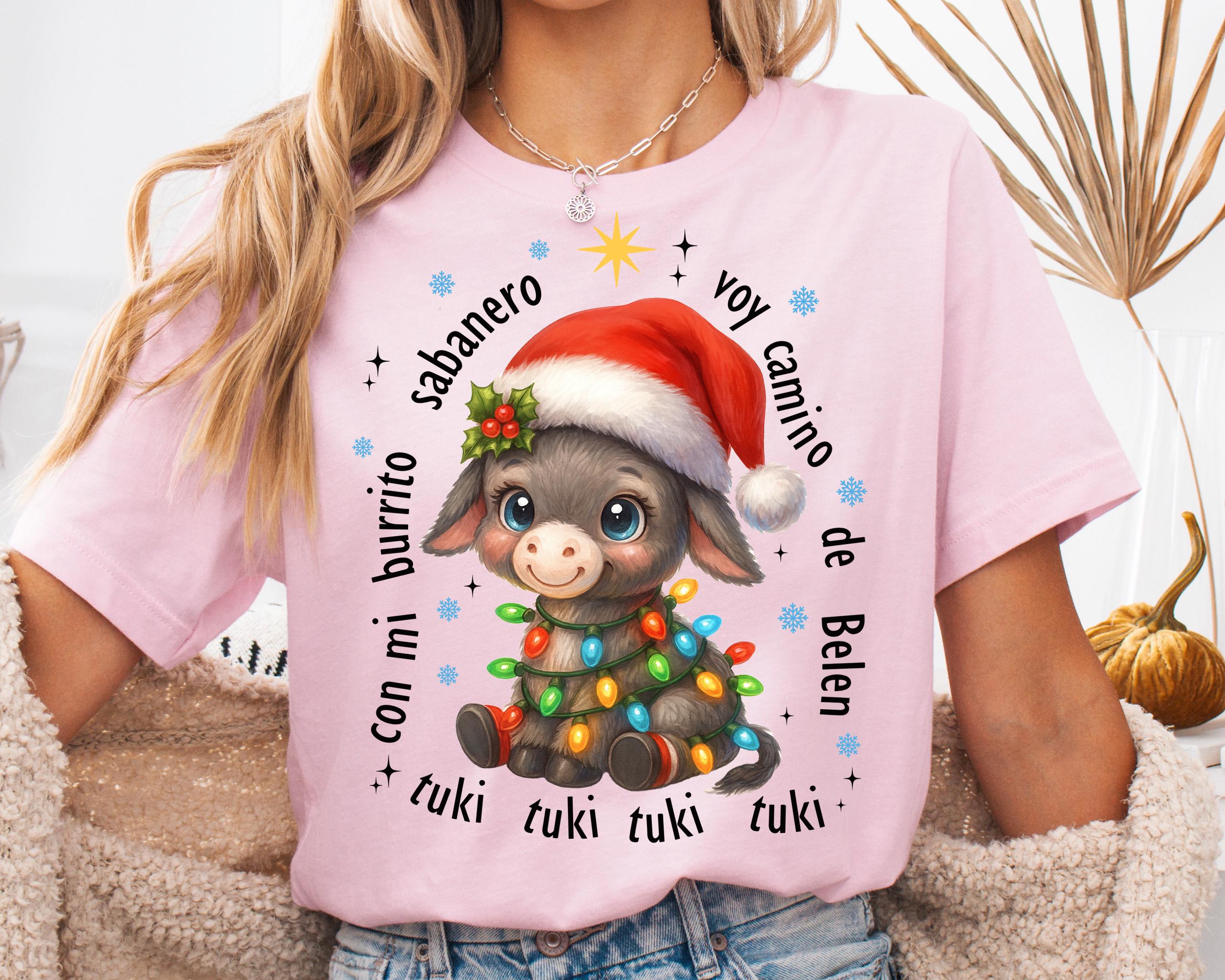 Mi Burrito Sabanero Mexican PNG, Feliz Navidad Digital Download, Tuki ...