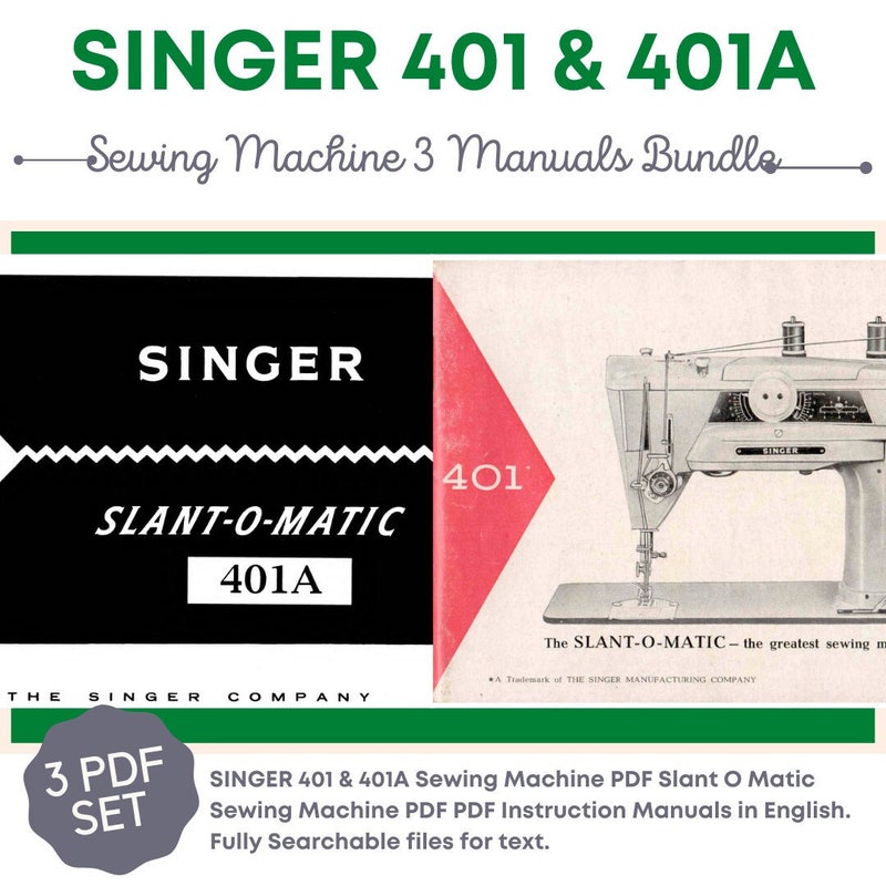 Singer 401 Sewing Machine - Etsy