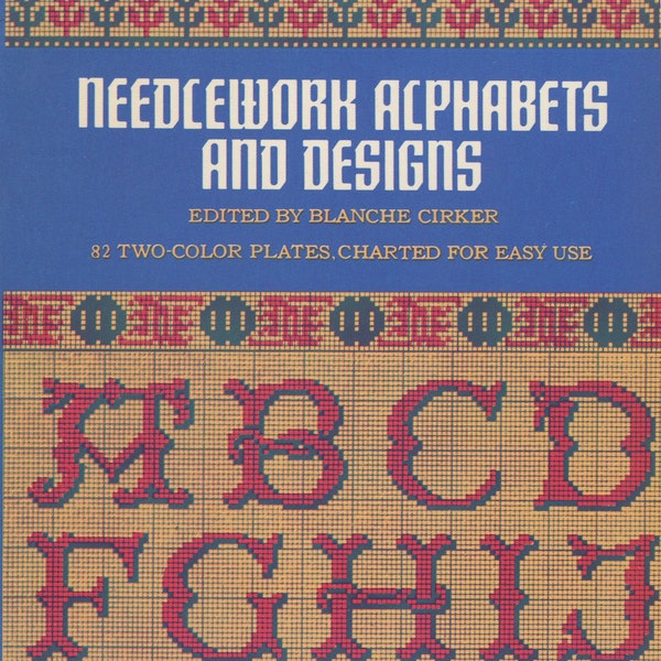 Charted Alphabet for Needlepoint - Etsy