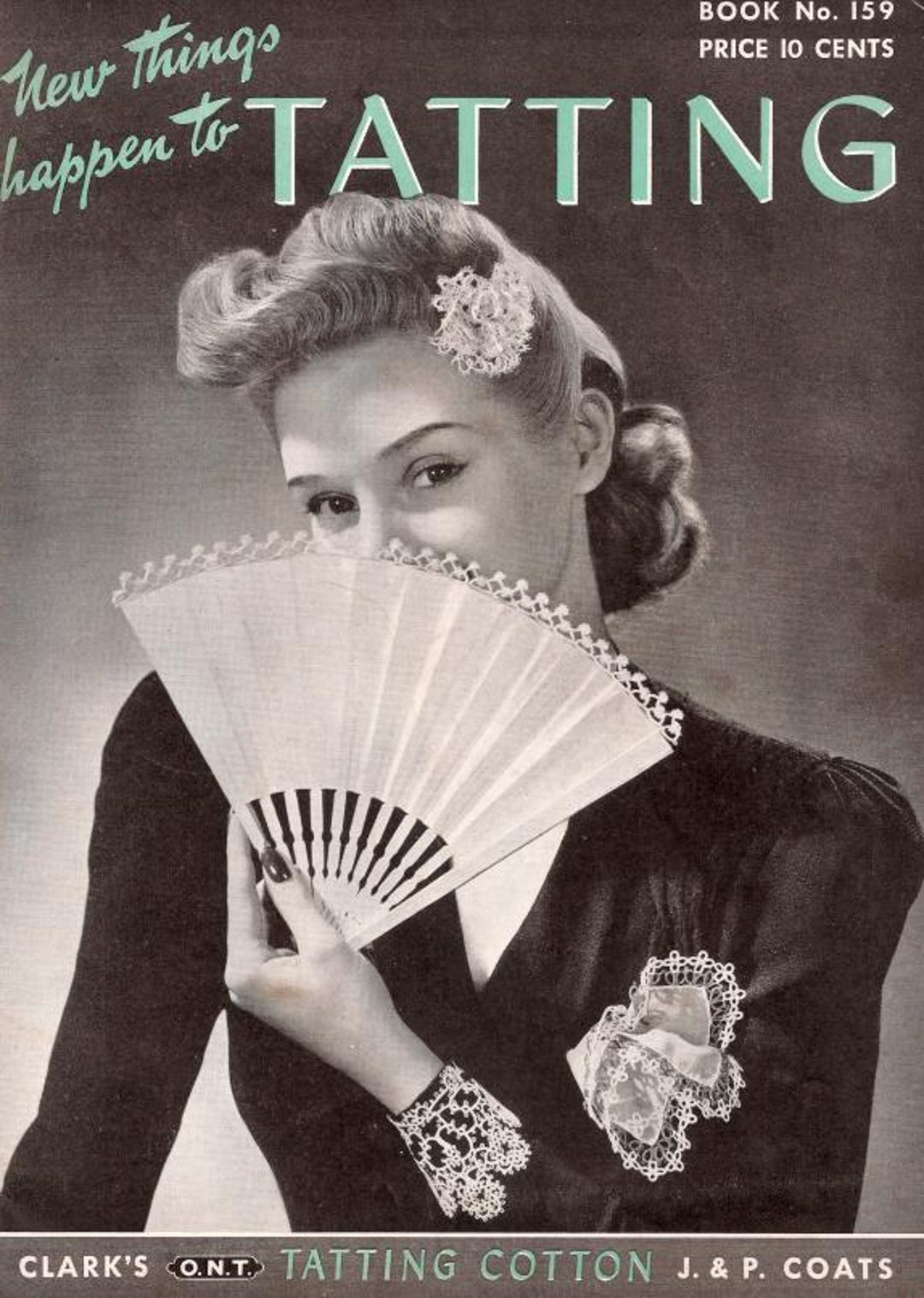 Tatting Designs Bundle Crochet and Tatted Edgings for Fans Collars ...