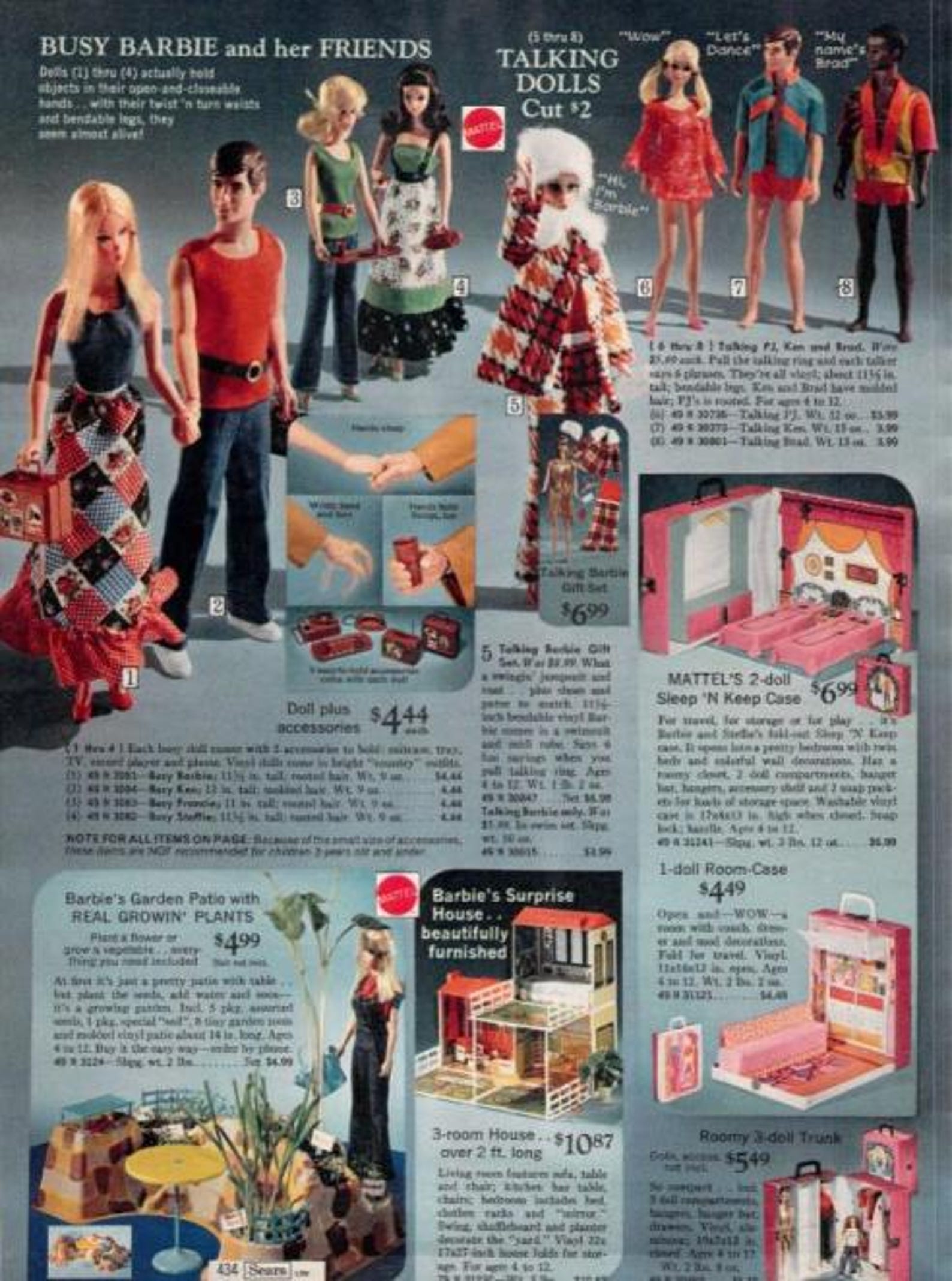 1972 Sears Christmas Catalog Wish List PDF Vintage Digital Instant ...