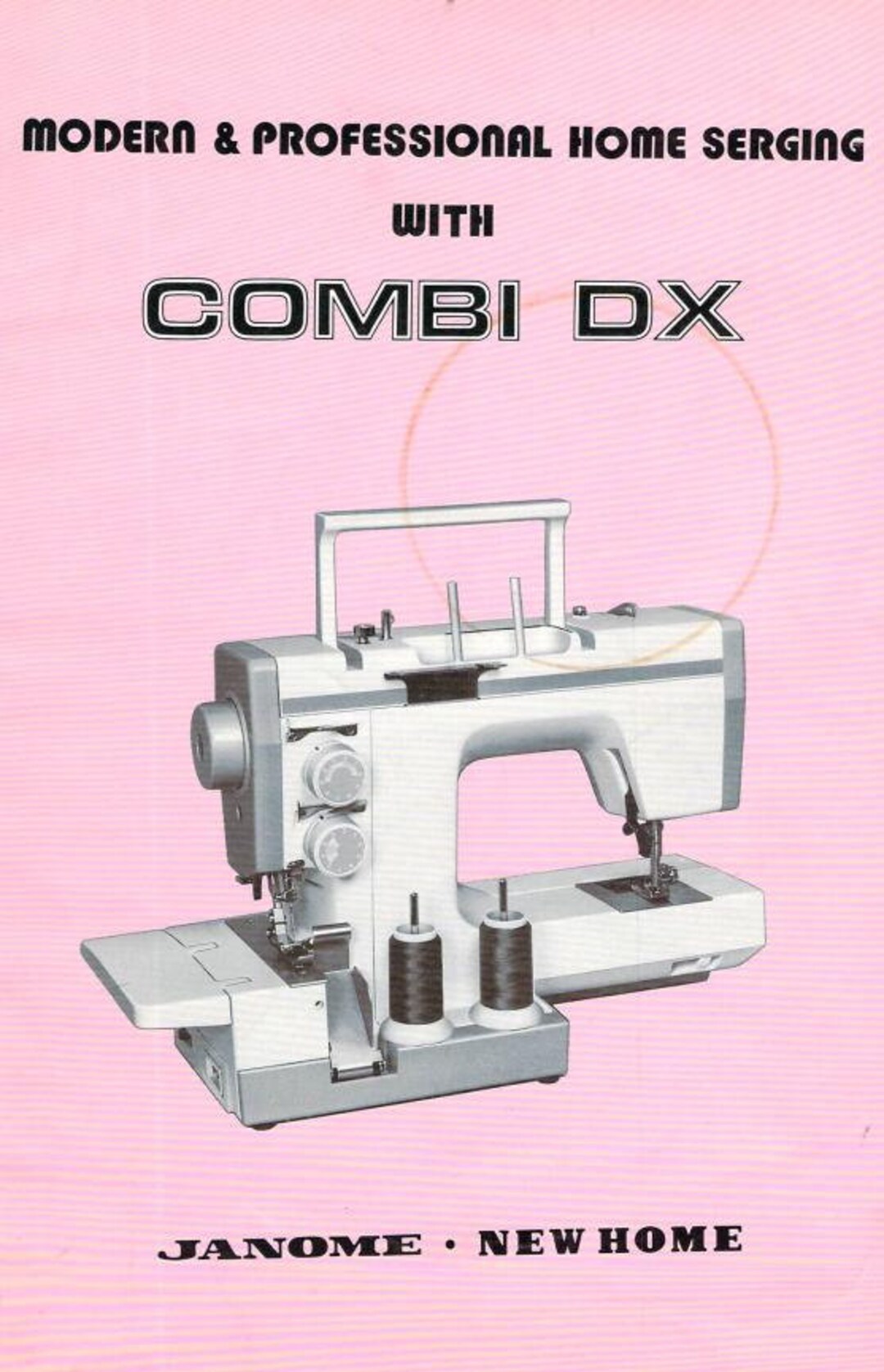 Janome New Home Combi DX Instruction Manual in English Vintage Retro PDF -instant Download - Etsy