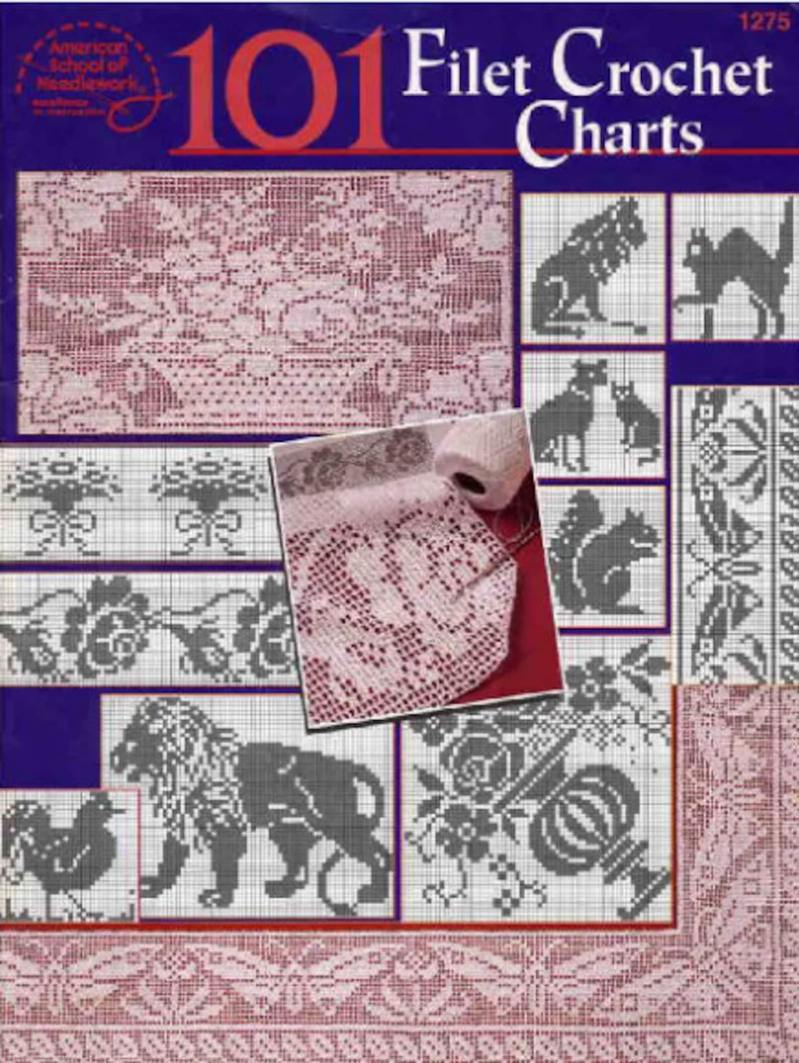 Christian Crosses Church Bible Charted Patterns Filet Crochet Charts ...