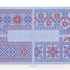 82 Needlework Alphabets Font Initials and Charted Designs Needlepoint ...
