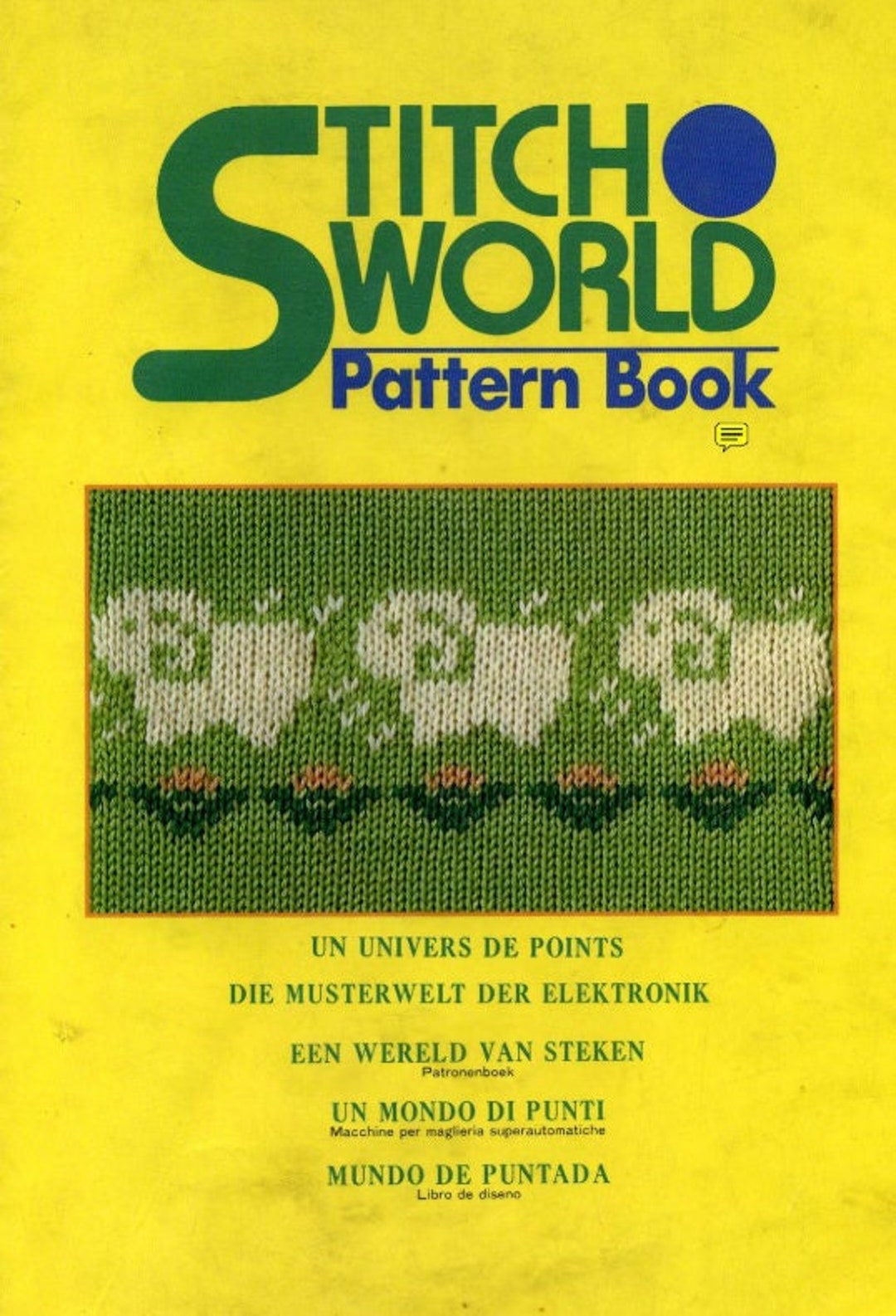 Brother Stitchworld I Pattern Book Knitting Machine KH930/940/950 ...
