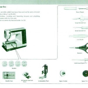 Janome New Home Memory Craft 6000 Instruction Manual in English Vintage ...