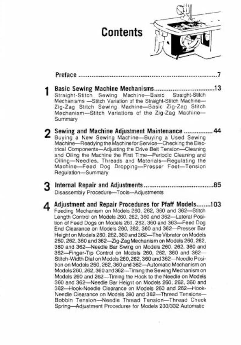 The Complete Sewing Machine Repair Book Service and Repairing Vintage ...