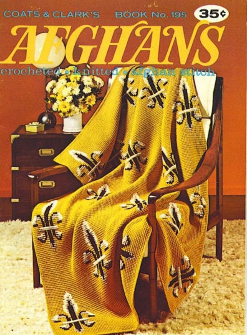 6 Afghan Crochet Rug Throw Afghan Granny Squares Ara Pineapple PDF ...