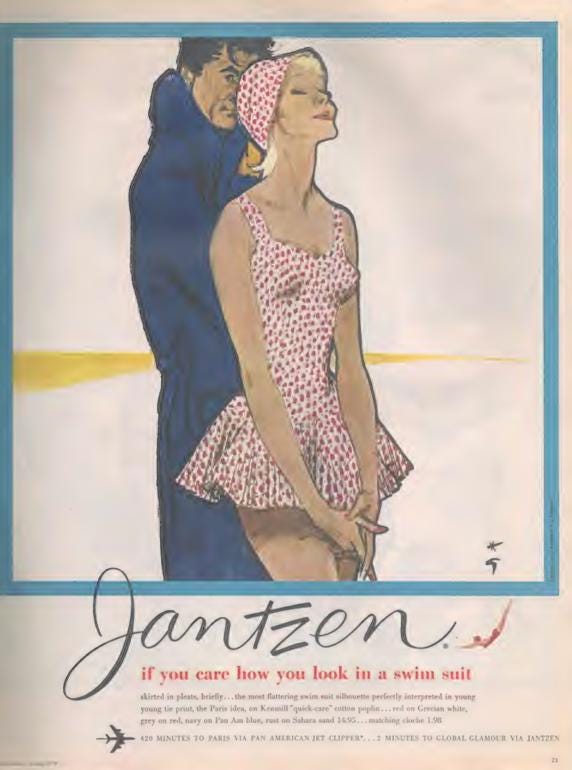Seventeen 1959-6 Fashion Trends Teen Magazine Art PDF Vintage Digital ...