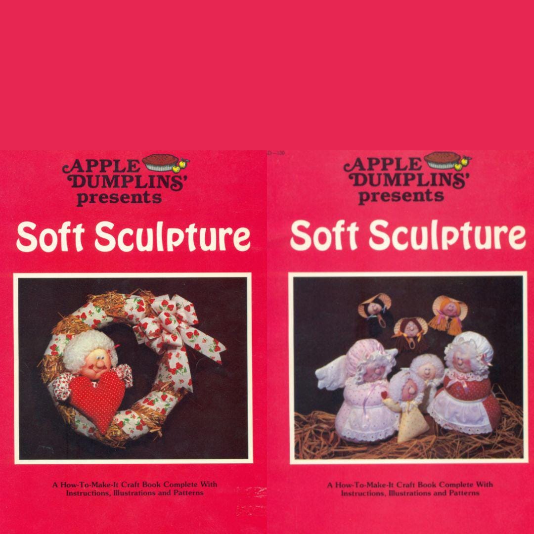 Soft Sculpture Vintage Toy Dolls PDF Softies Sewing Patterns Using ...