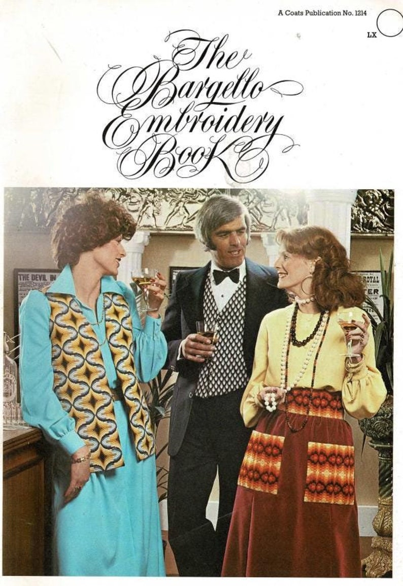 Vintage Bargello Embroidery Patterns; Bargello Designs; Bargello Stitch ...