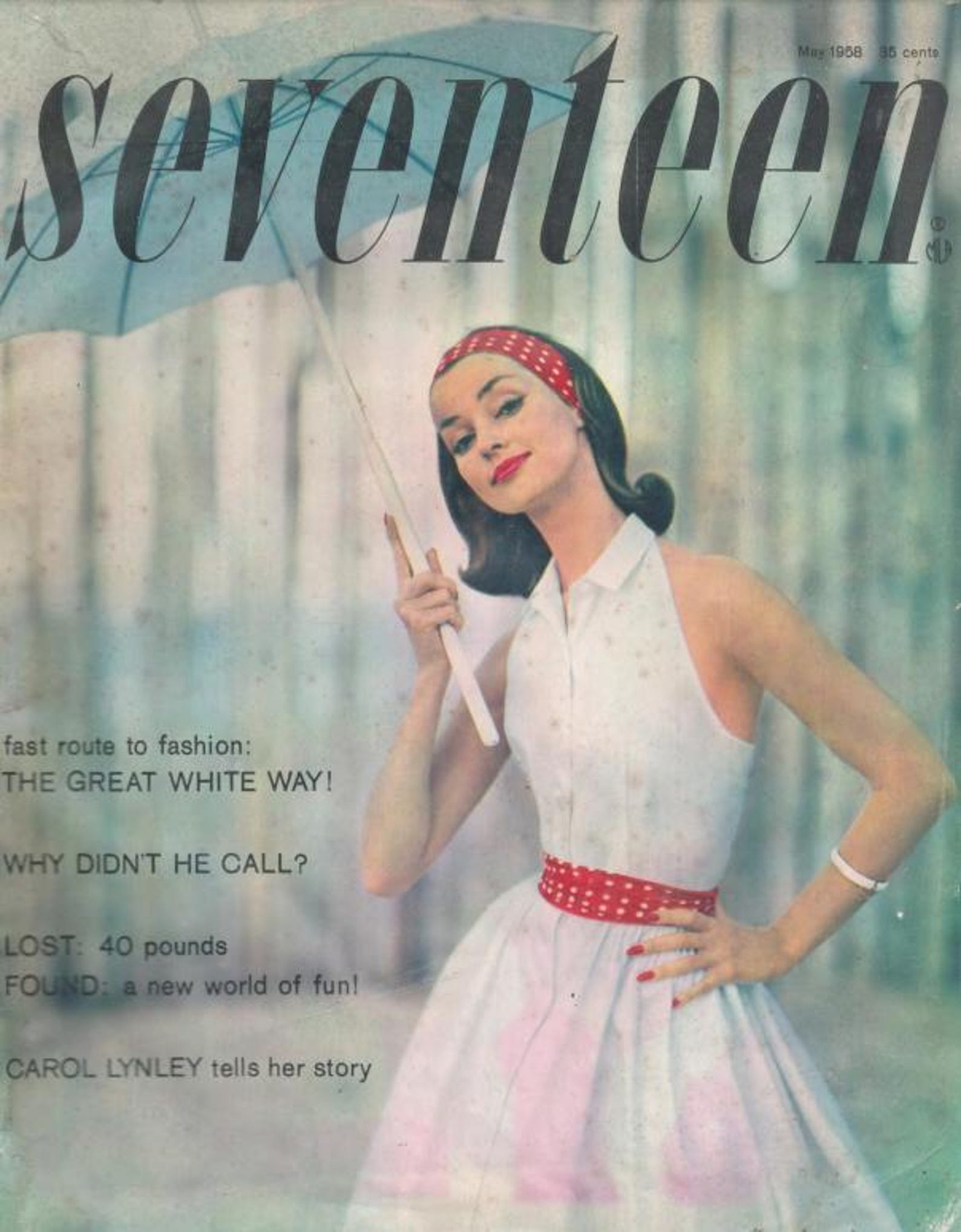 Seventeen 1963 1958 Fashion Trends Teen Magazine Art PDF Vintage ...