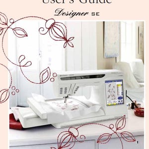 Husqvarna Viking Designer SE Sewing Machine Instruction Manual PDF ...