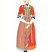 French Folk Costumes Theatre Patterns Ladies Garments Book Vintage ...
