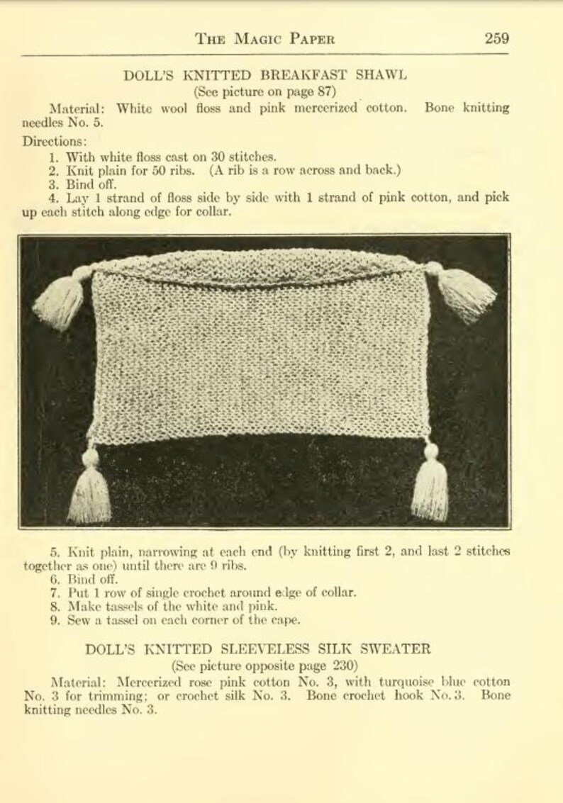 The Mary Francis Knitting and Crocheting Book 2 Adventures Among the ...