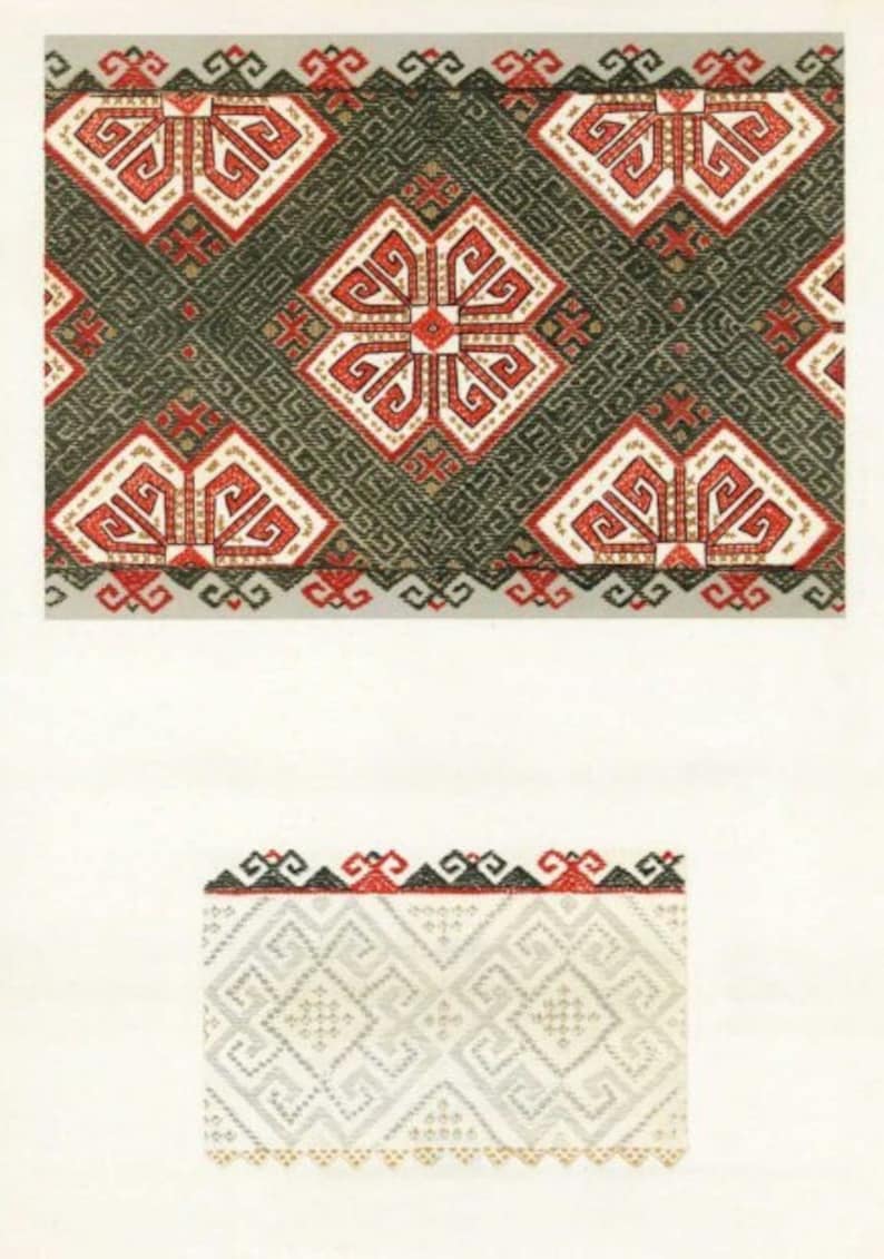 Romanian Folk Patterns and Embroidery Designs for Doll Costumes Hand ...