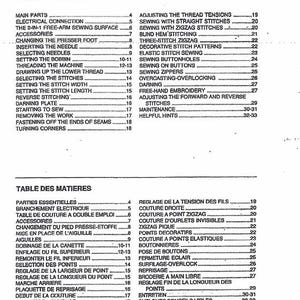 Elna 1500 Sewing Machine Instruction Manual Vintage PDF Download User ...