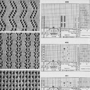 8 Stitch Knitting Machine Manual Retro 70s Jones Vintage Techniques ...