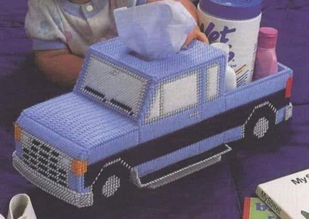 10 Pickup Truck Bank Shadow Box Bundle Tissue Box Car Keeper Coaster ...