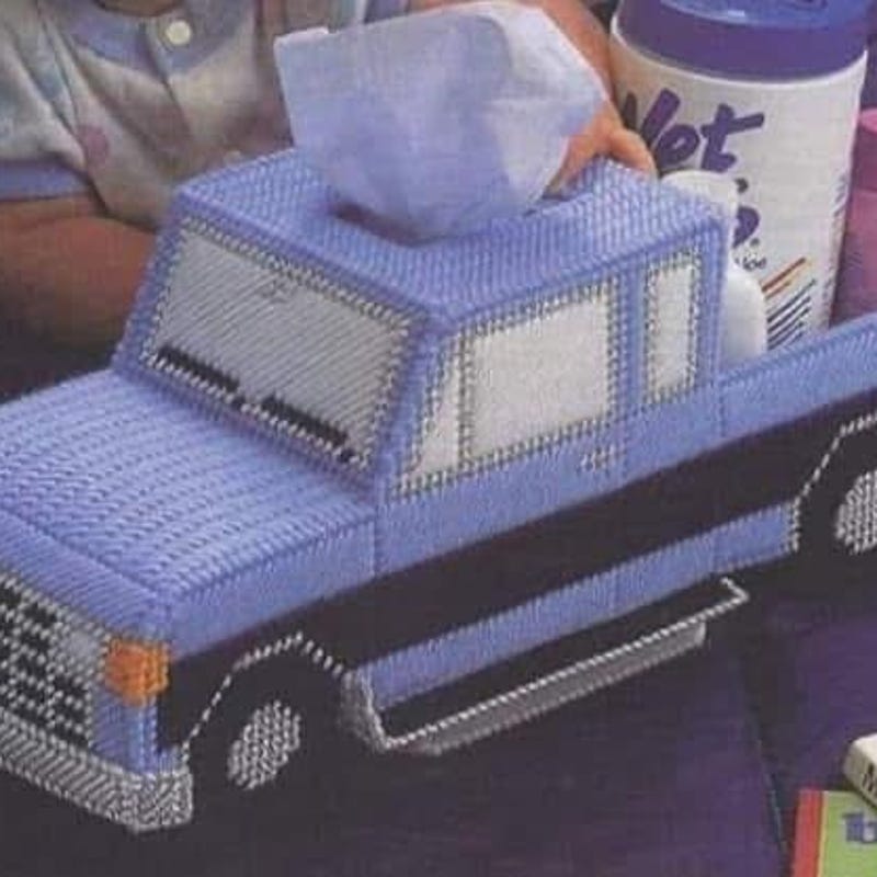 Plastic Canvas Truck - Etsy