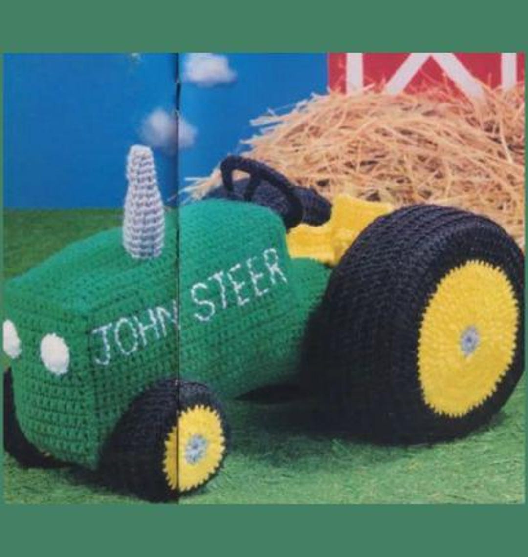 10+ Crochet Tractor Truck Toy Fall Fair Patterns Knight Wall Hanging ...