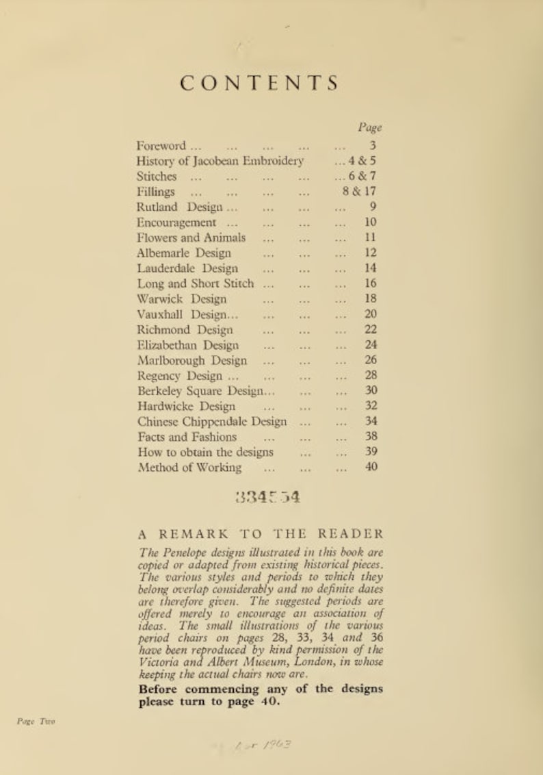 Jacobean Crewel Embroidery Traditional Designs Folk Patterns ...