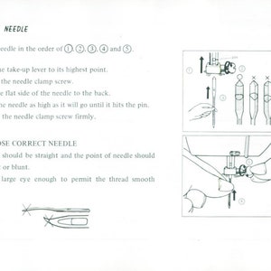 Janome - New Home 640 641 Sewing Machine PDF Instruction Manual in ...